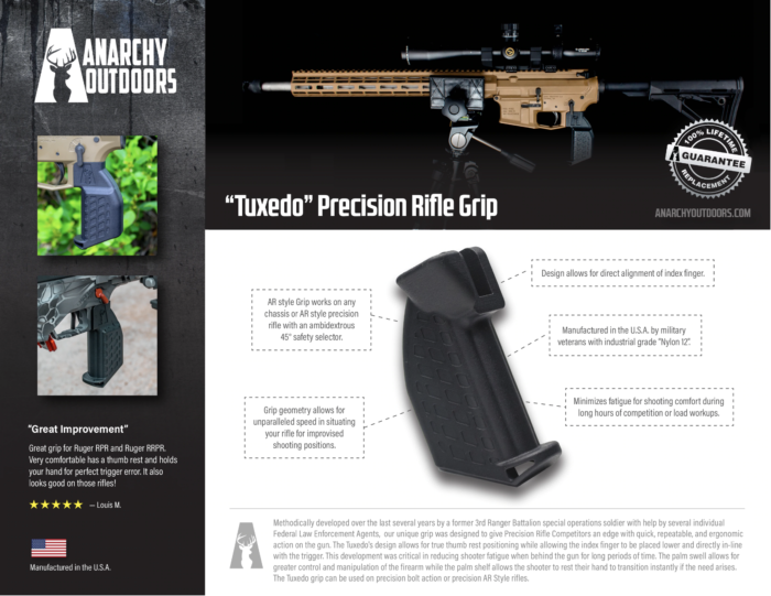 Anarchy Outdoors Nation | Get A Grip: Anarchy Outdoors’ Tuxedo ...